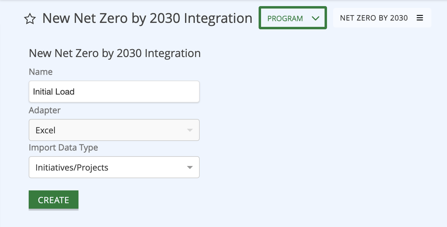Add Initiatives in Bulk – Amplify