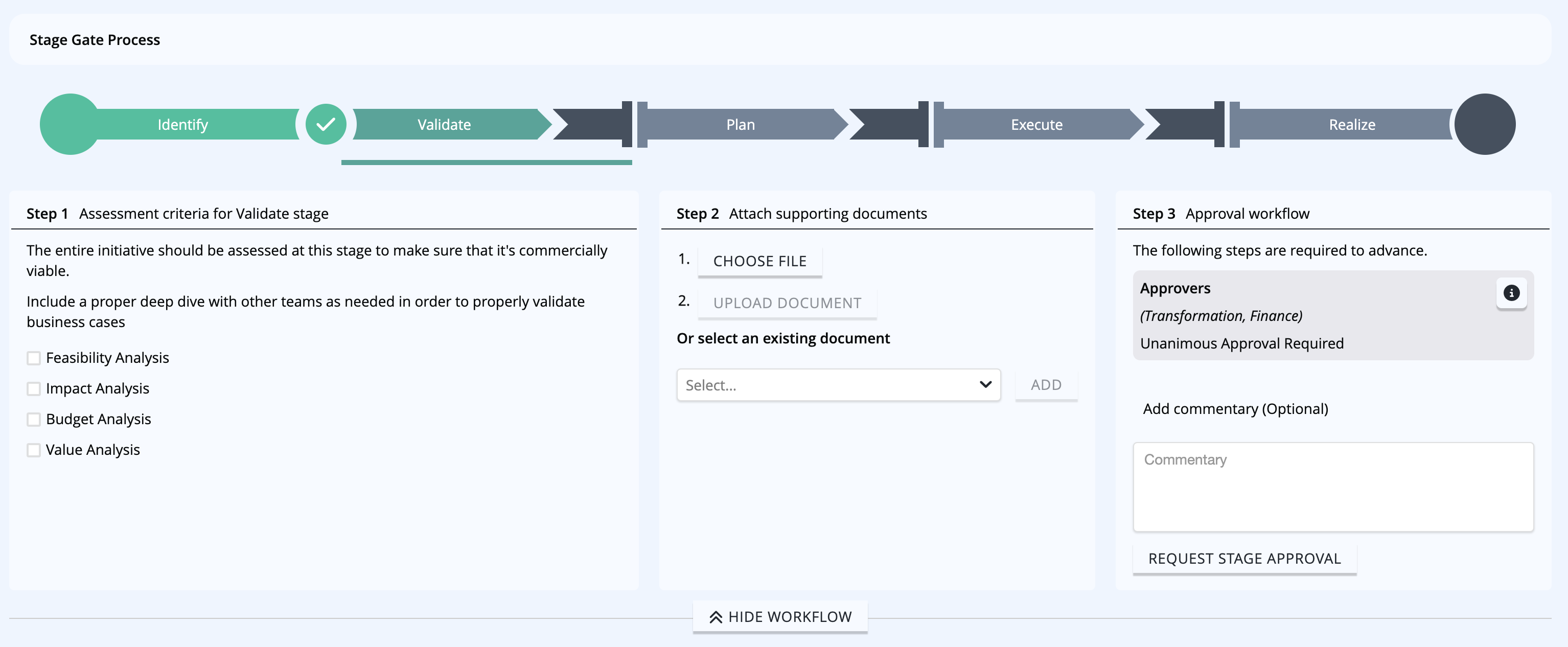 Using the Stage Gate Process – Amplify Using the Stage Gate Process – Amplify