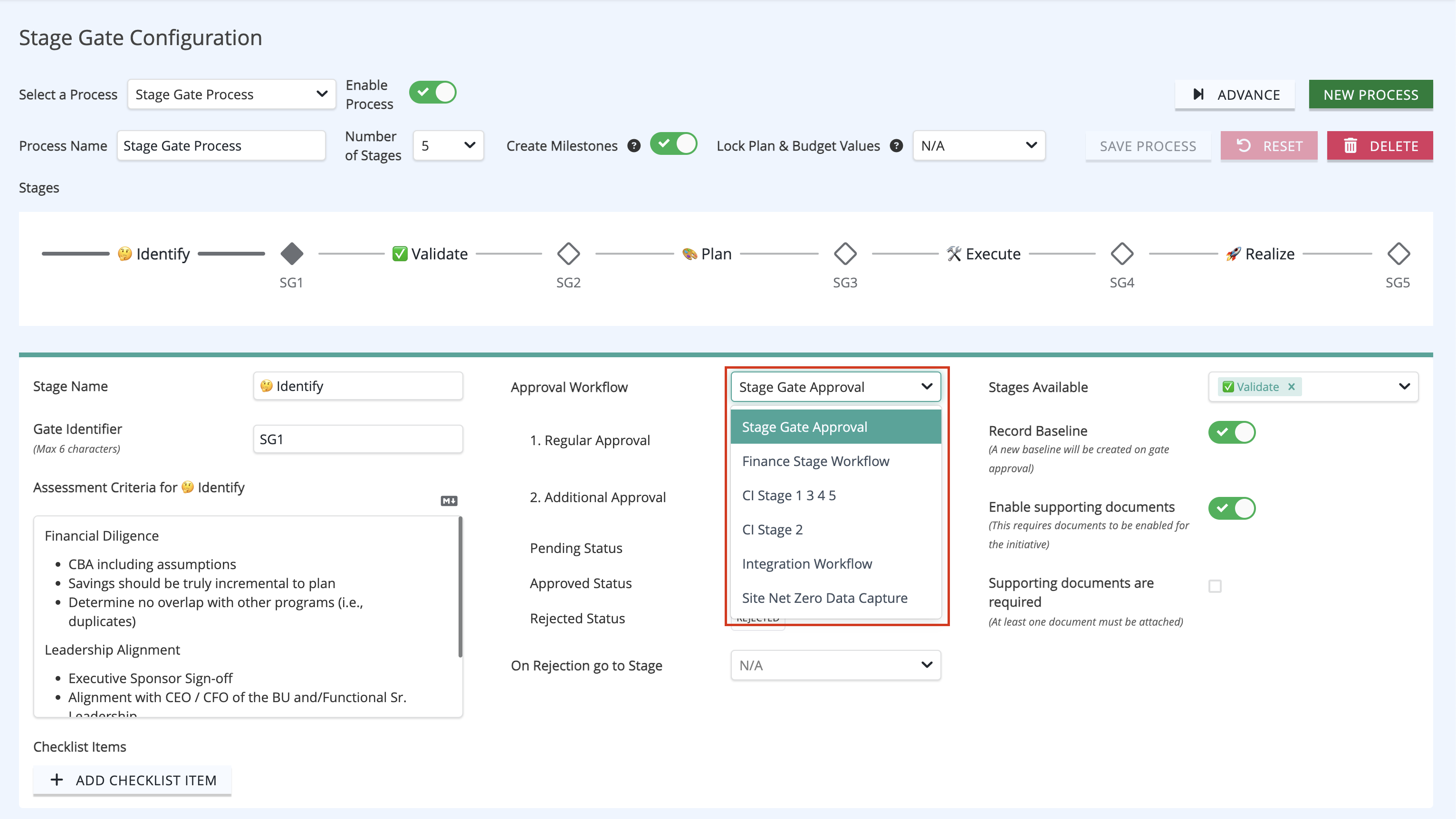 How to create Stage-gate approval workflows – Amplify