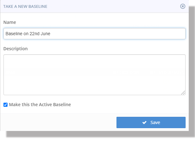 How do I record a baseline? – Amplify