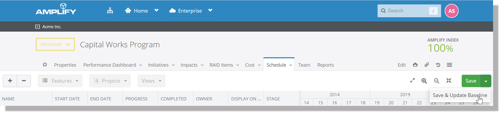 How do I record a baseline? – Amplify