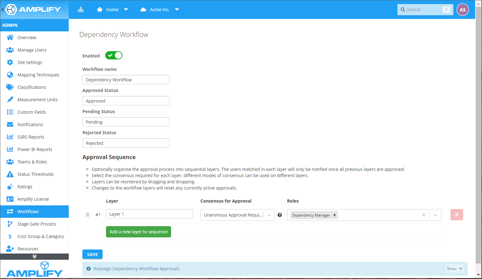 Configuring Dependency Workflows – Amplify