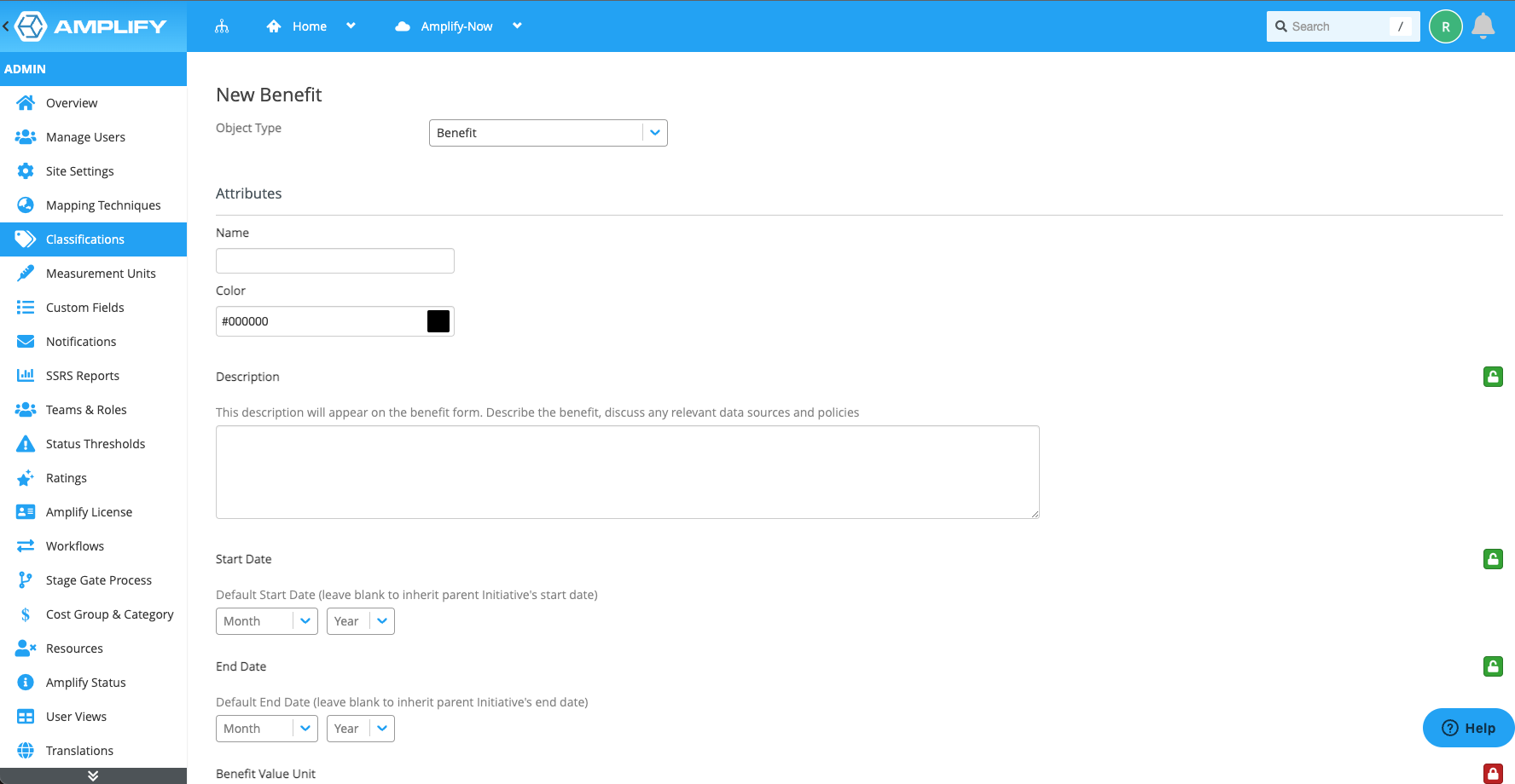 Benefit Type Classification – Amplify